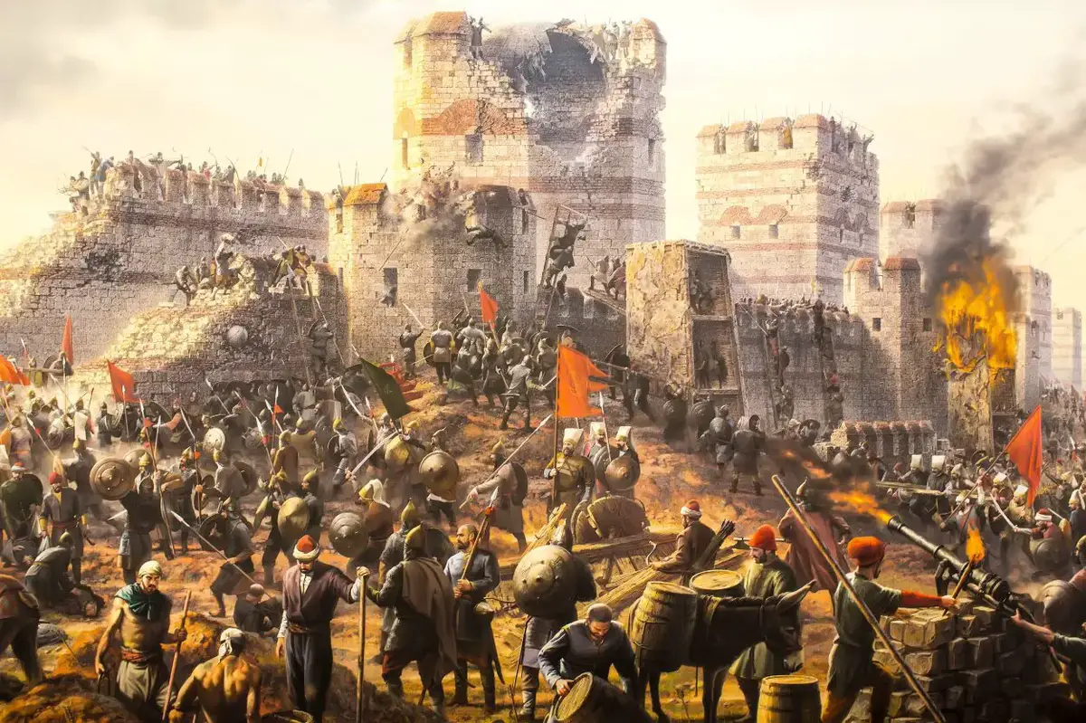 The fall of Constantinople