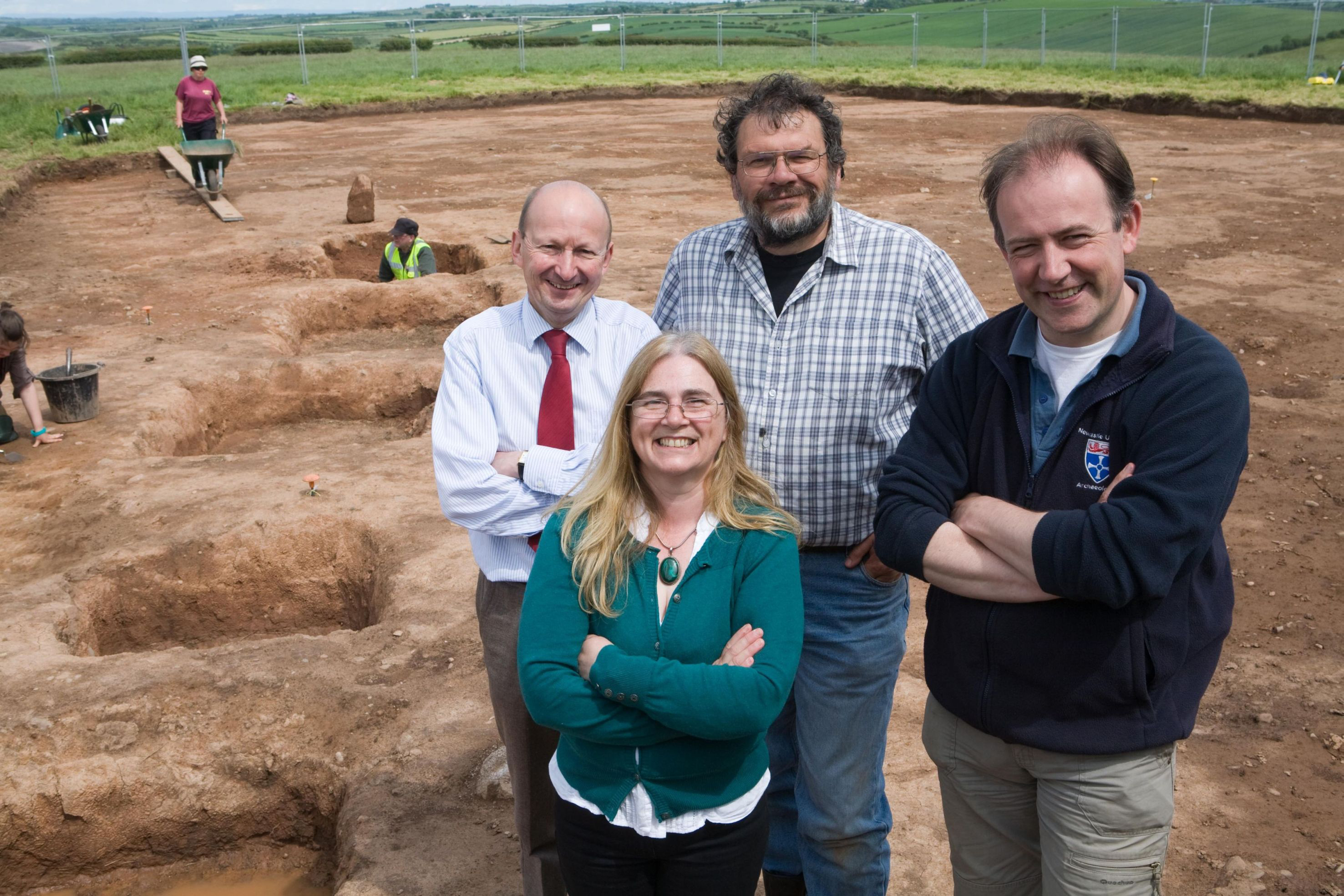 Early Christian graves have been found during an archaeological dig in ...