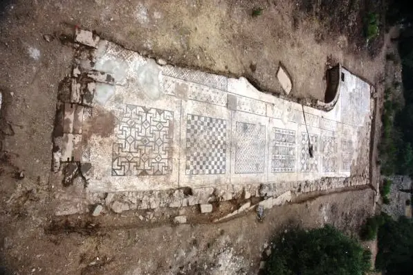 Crews uncover massive Roman mosaic in southern Turkey - HeritageDaily ...