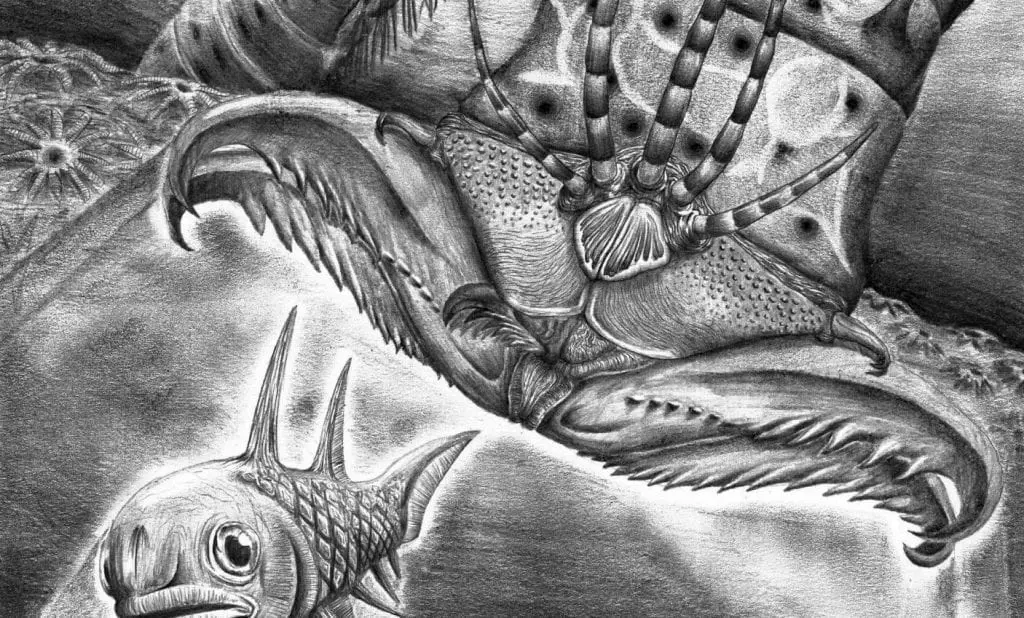 400 million year old gigantic extinct monster worm discovered in ...