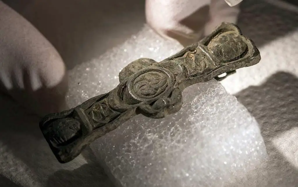 Viking imported finds discovered in cemetery works