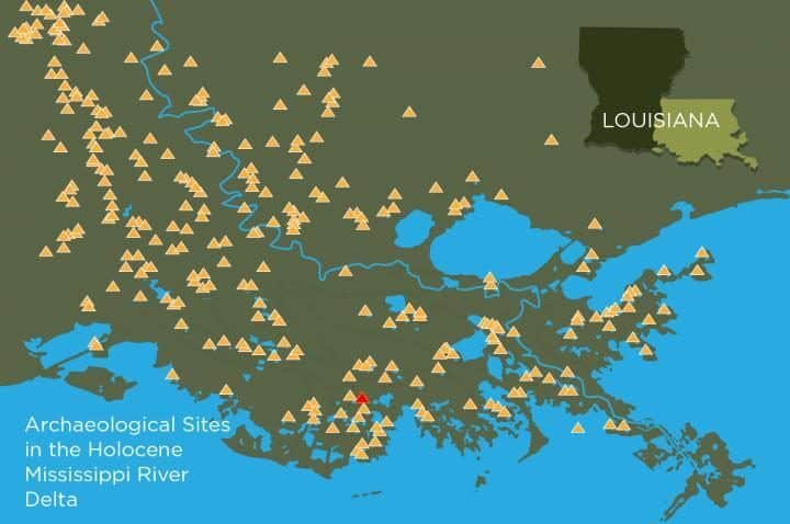 New Orleans Delta Landform