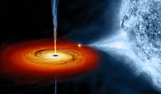 Astronomers see distant eruption as black hole destroys star