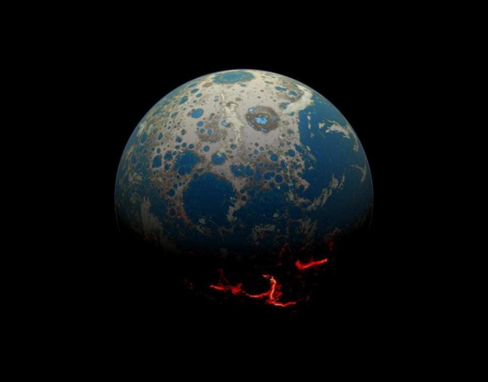 NASA scientists find sun's history buried in moon's crust