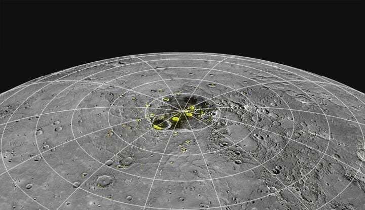 Mercury's 400 C heat may help it make its own ice