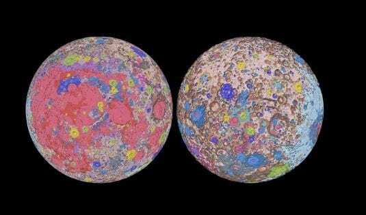 USGS releases first-ever comprehensive geologic map of the moon