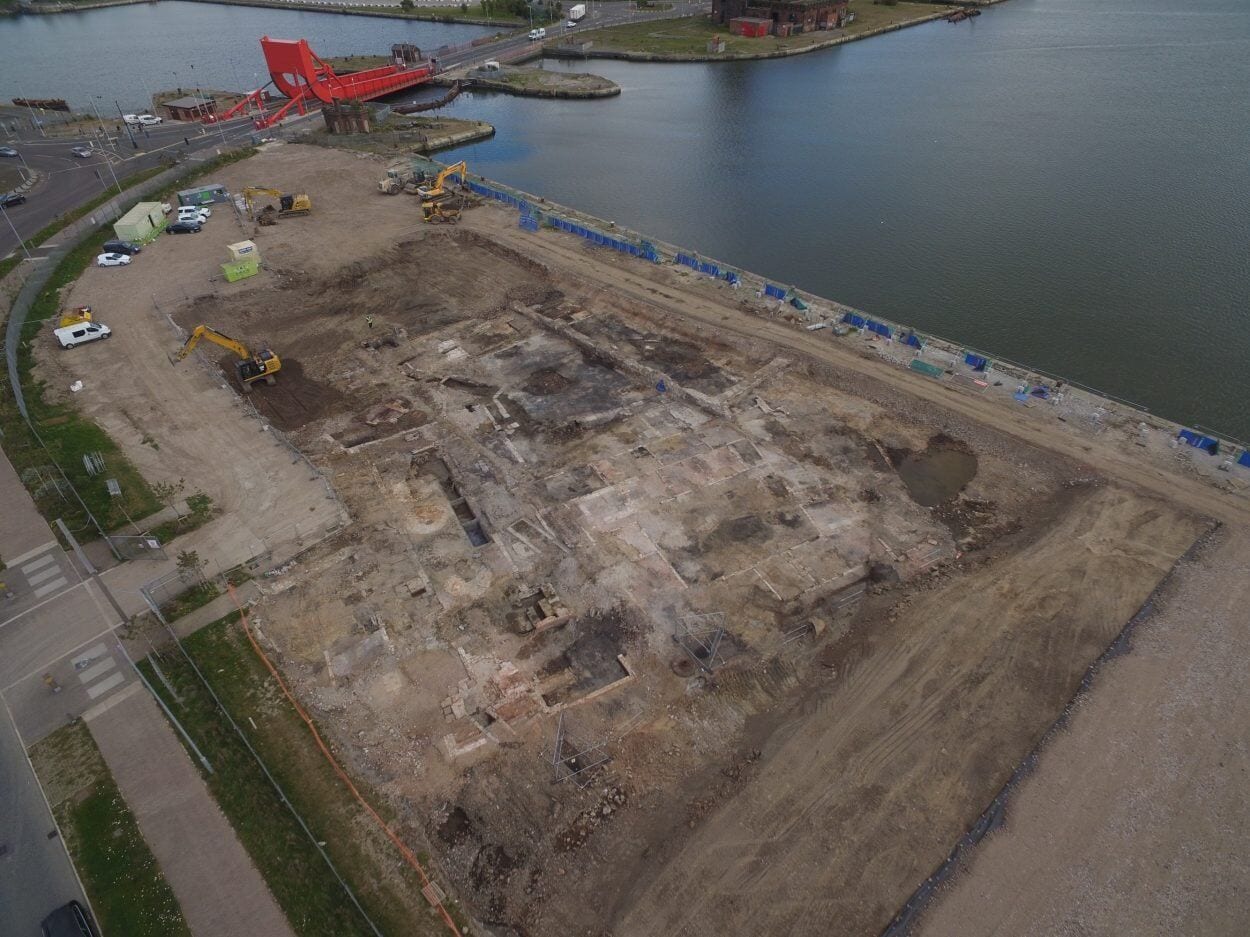 Wirral's Industrial Past Unearthed at Former Docks
