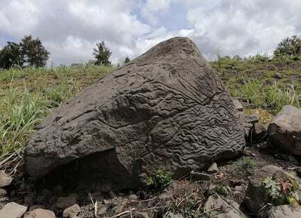 Archaeologists Discover 2000-Year-Old Stone Map on Volcanic Rock