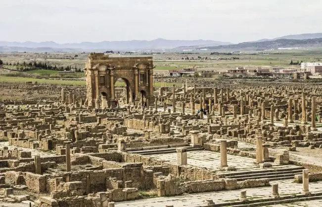 Timgad - The Veteran Roman Colony