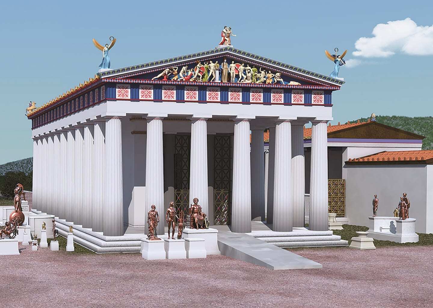 Ancient Greek Temples For Gods