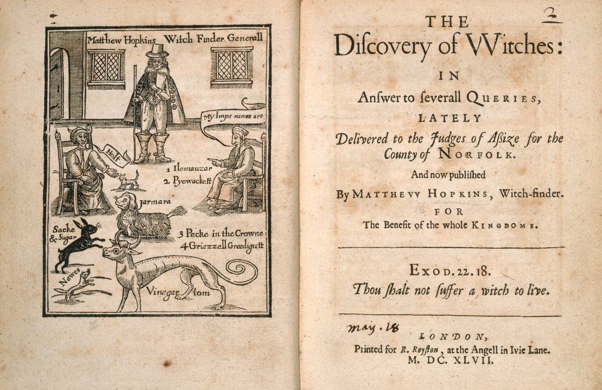 Matthew Hopkins – The Real Witch-Hunter