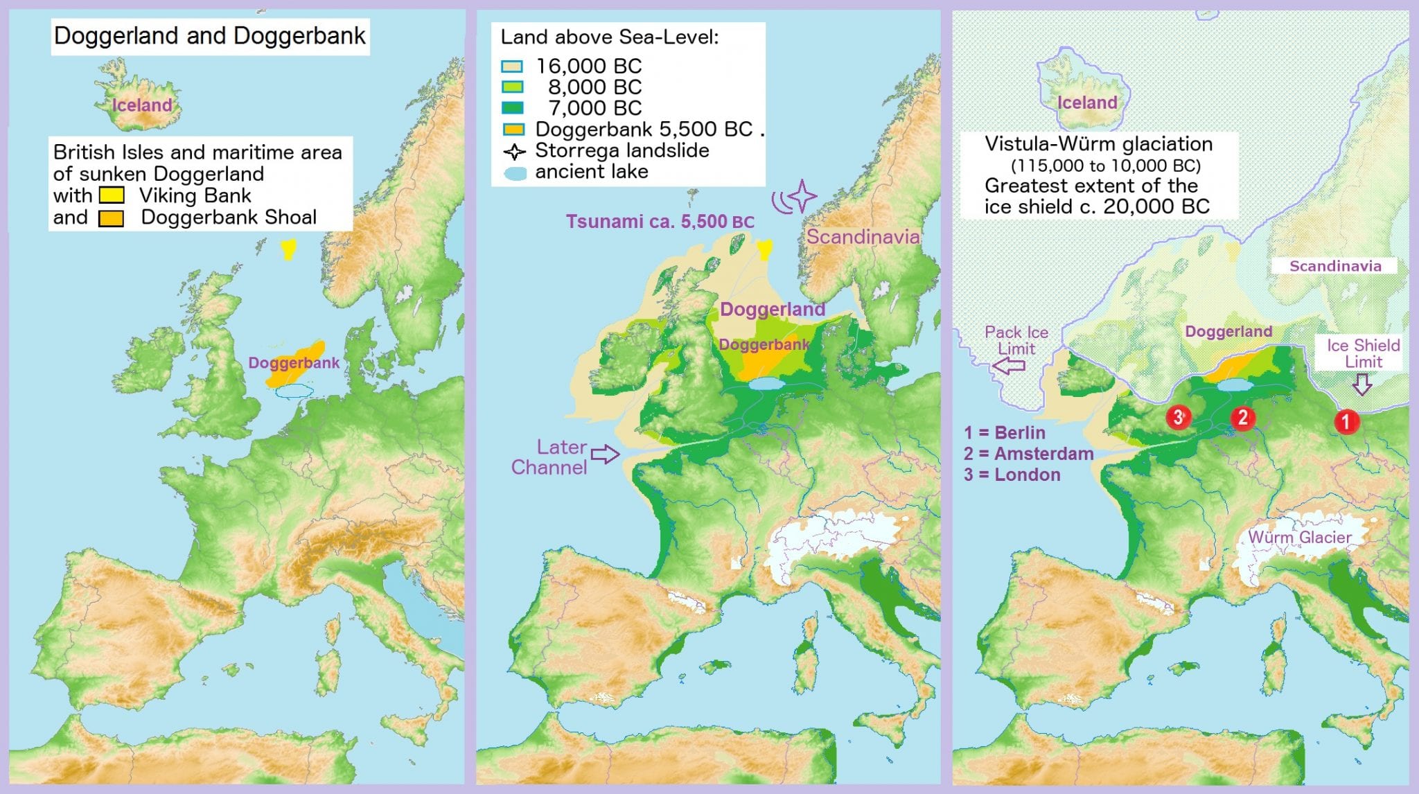 Archipelago in Ancient Doggerland Survived Storegga Tsunami 8,000-Years-Ago
