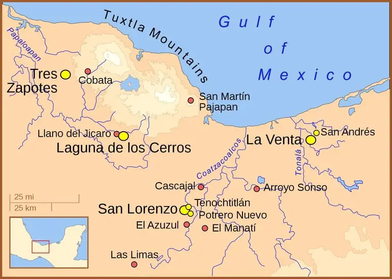 San Lorenzo Tenochtitlán - The First Olmec Centre