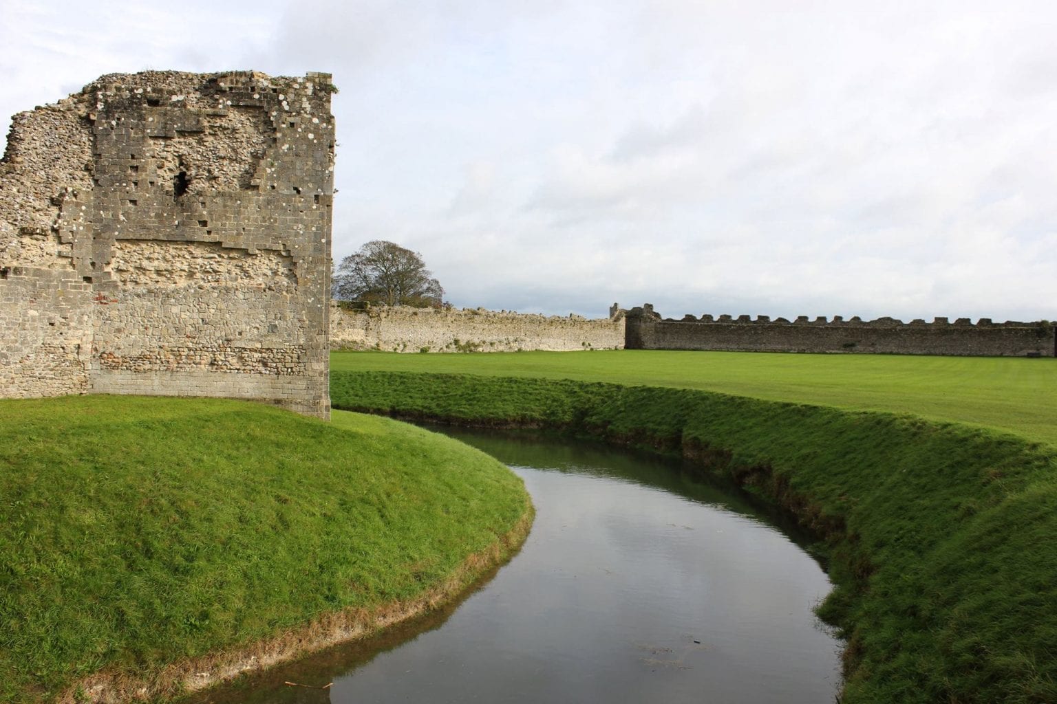 Portchester Castle – The Roman Saxon Shore Fort