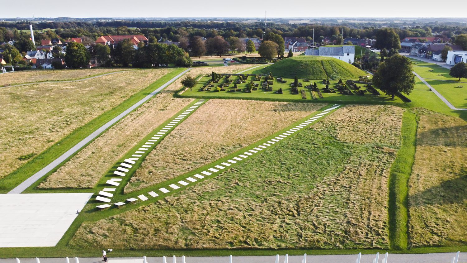 The Giant Jelling Viking Stone Ship