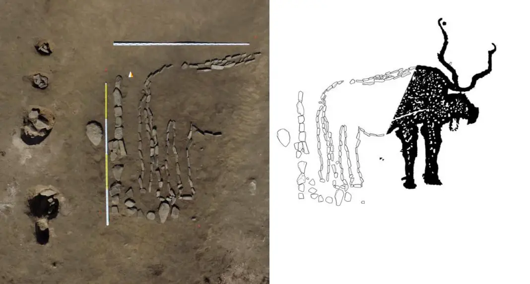 Bull geoglyph discovered in Southern Siberia