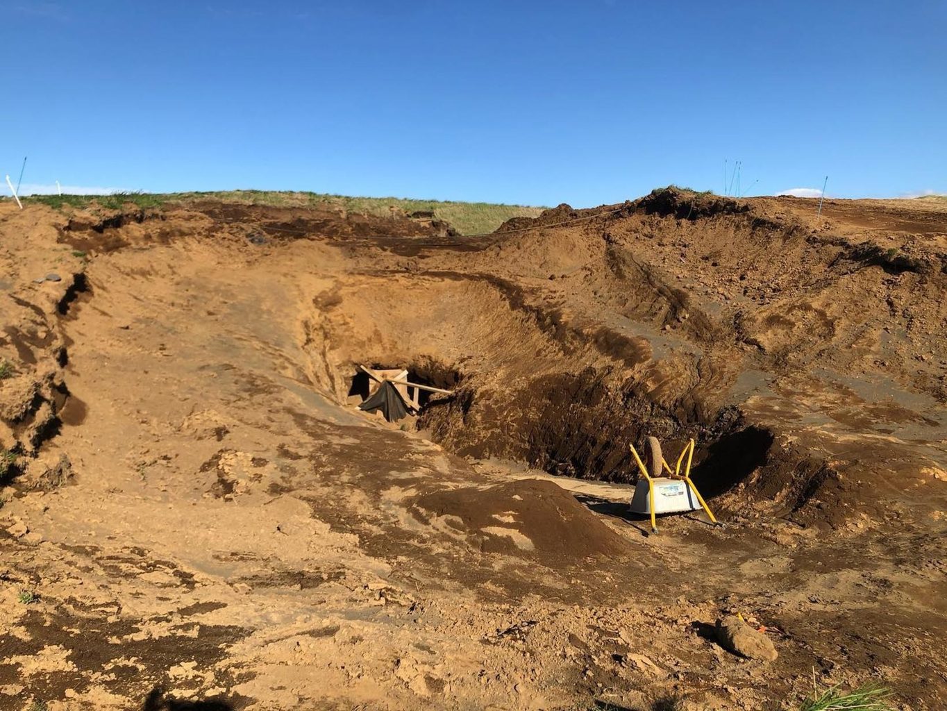 Man-made Viking-era cave discovered in Iceland