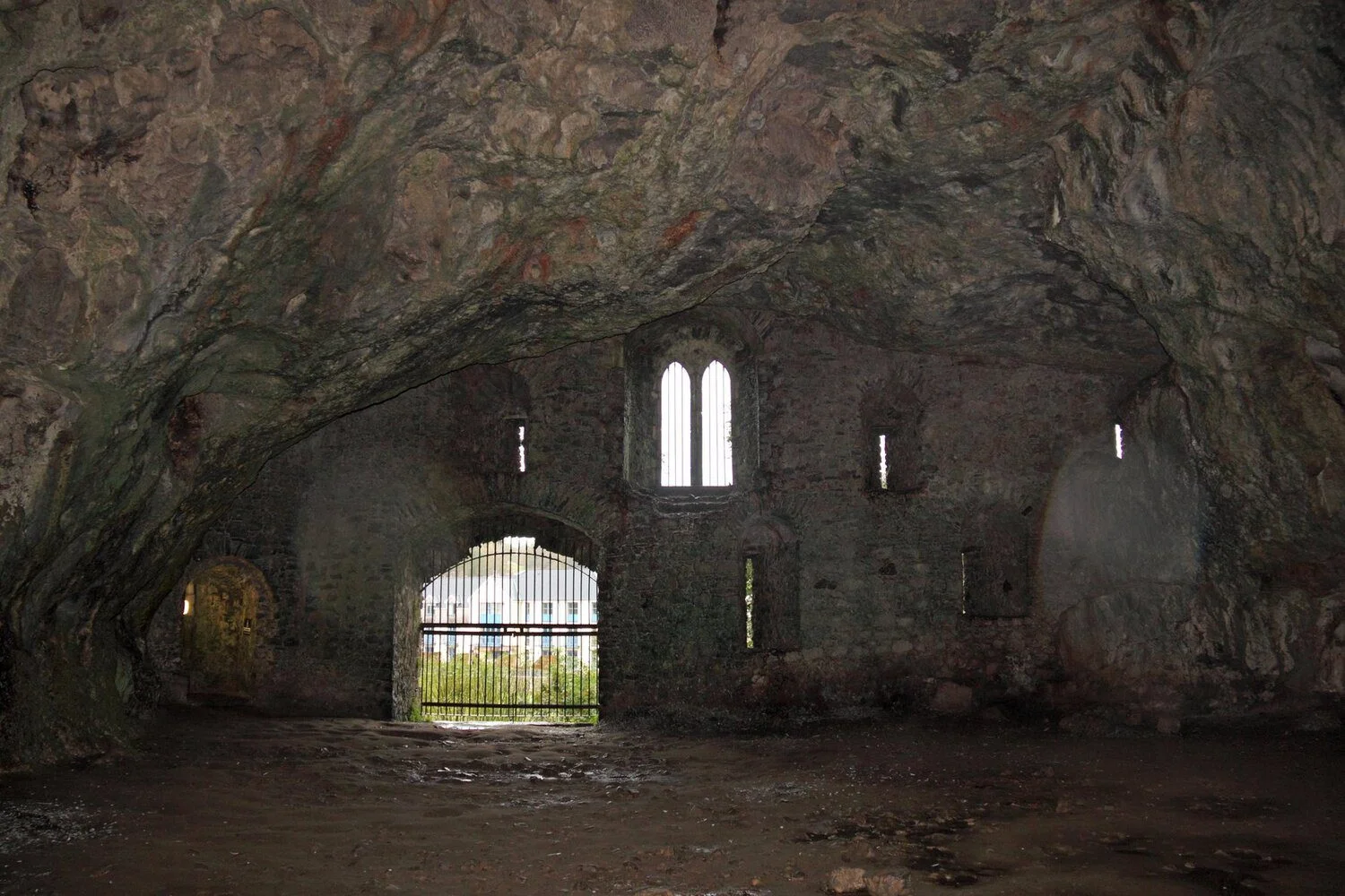 Inside Pembroke Castle