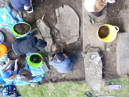 Archaeologists uncover Pictish inscribed stone in Scotland
