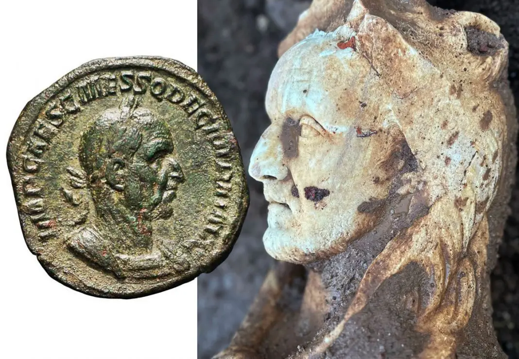 Construction workers find life-sized statue of Hercules