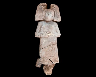 Statue of Amajac ruler found in Veracuz