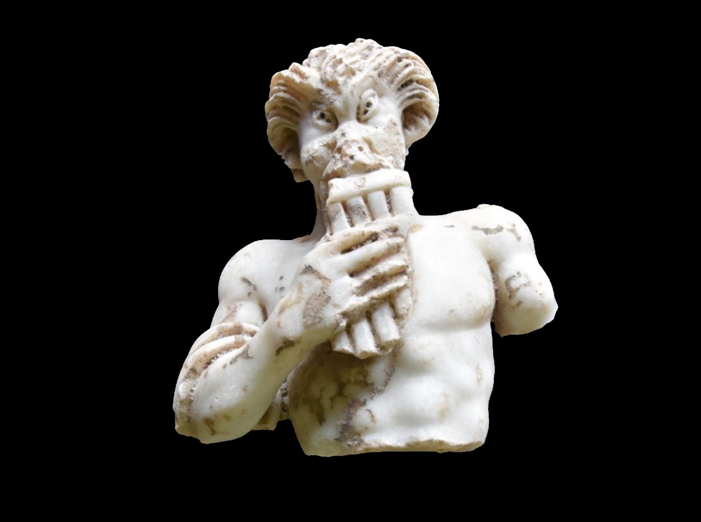 Statue depicting Pan found in Istanbul