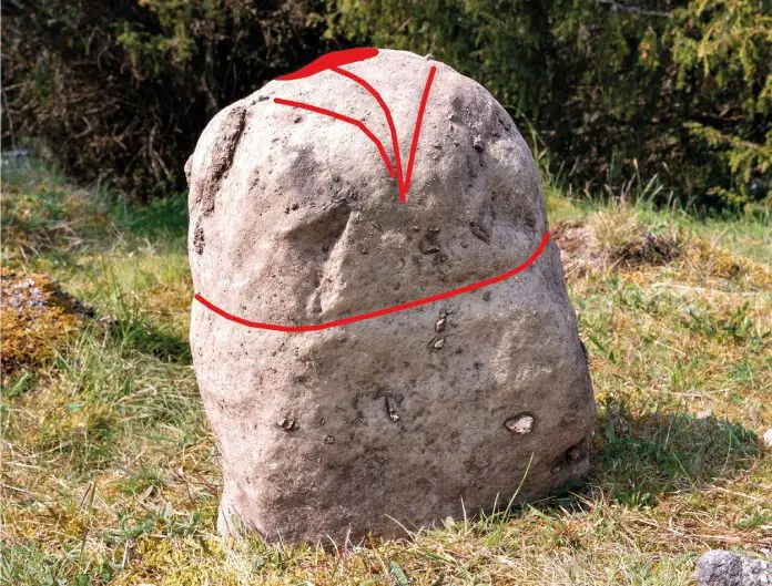 Viking Age phallic stone found in Sweden