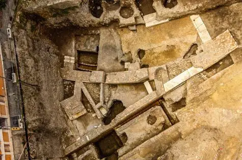 Archaeologists uncover remains of the Theatrum Neroni used by Nero