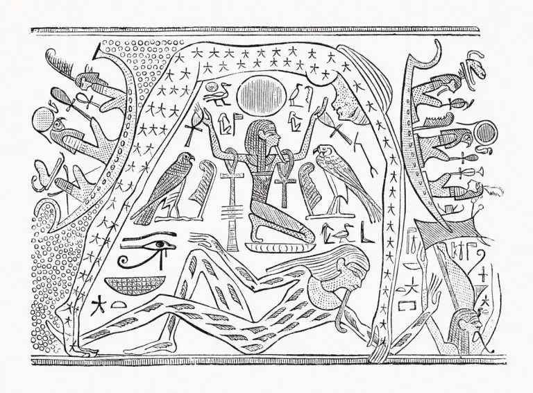 Study suggests that Egyptian sky-goddess symbolises the Milky Way