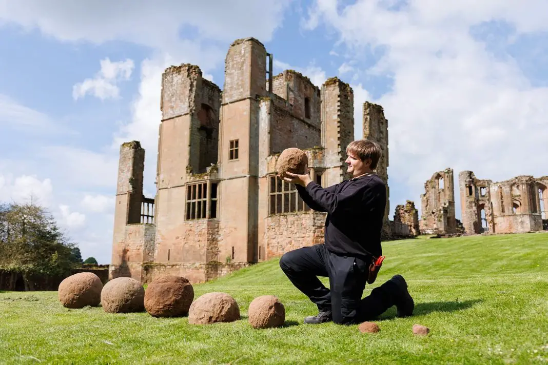 Giant catapult shots discovered from siege of Kenilworth Castle