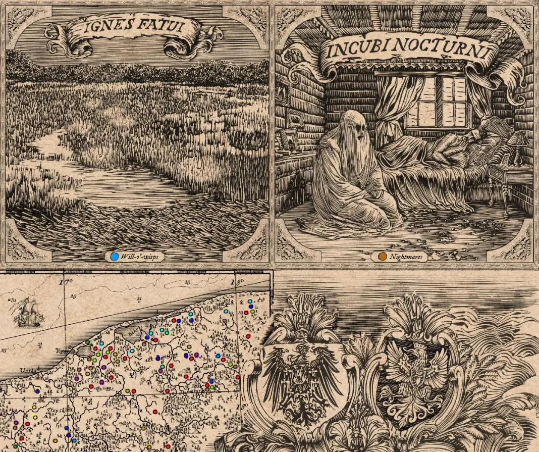 Researchers create demonic map from folklore sources