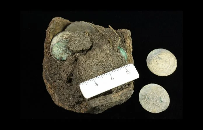 11th-century silver hoard unearthed in Saxony-Anhalt during forest ...