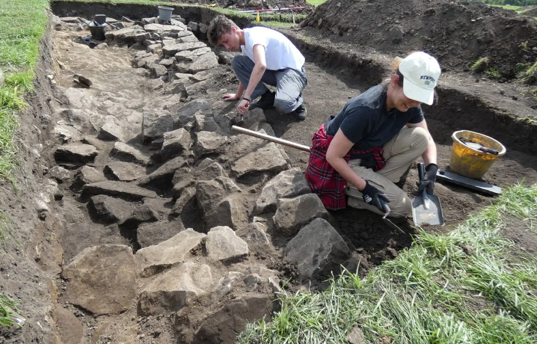 Major discoveries at Bremenium Roman Fort