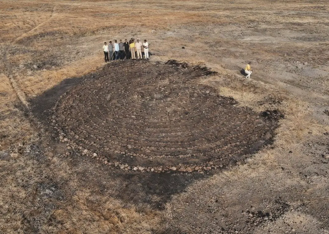 Ancient stone labyrinth discovered in India’s Solapur district